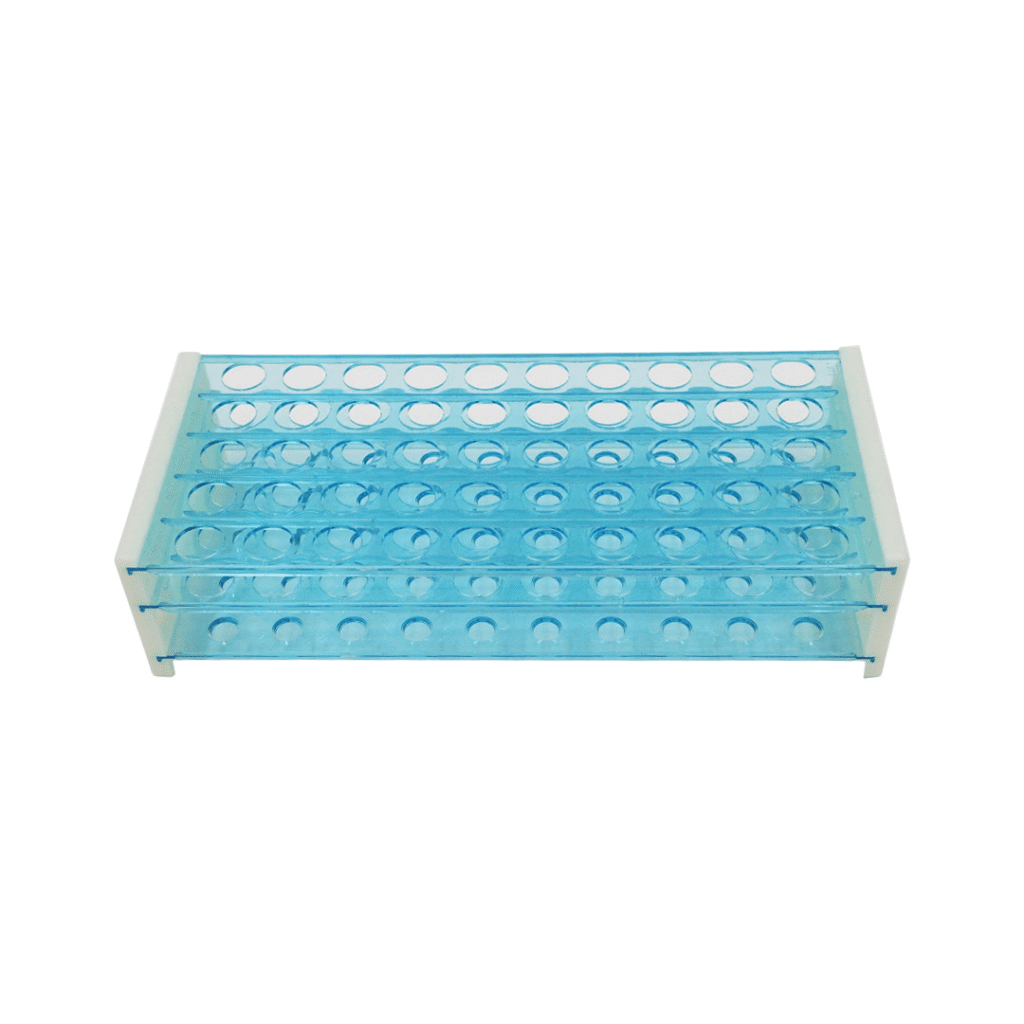 Gradilla para tubos de ensayo - Microbiómetro